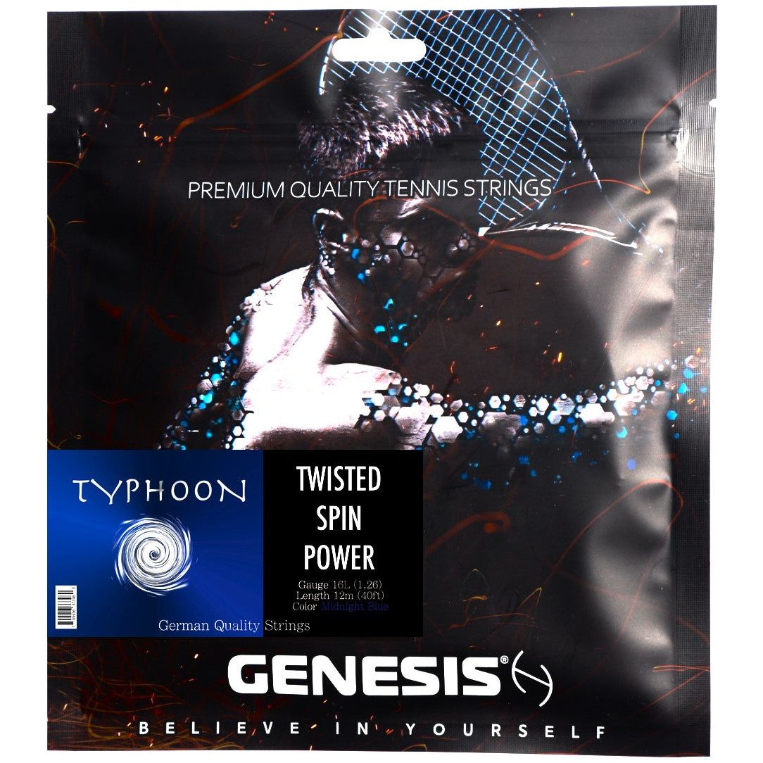 Genesis Typhoon String Set (16L 1.27mm) – Racquet World