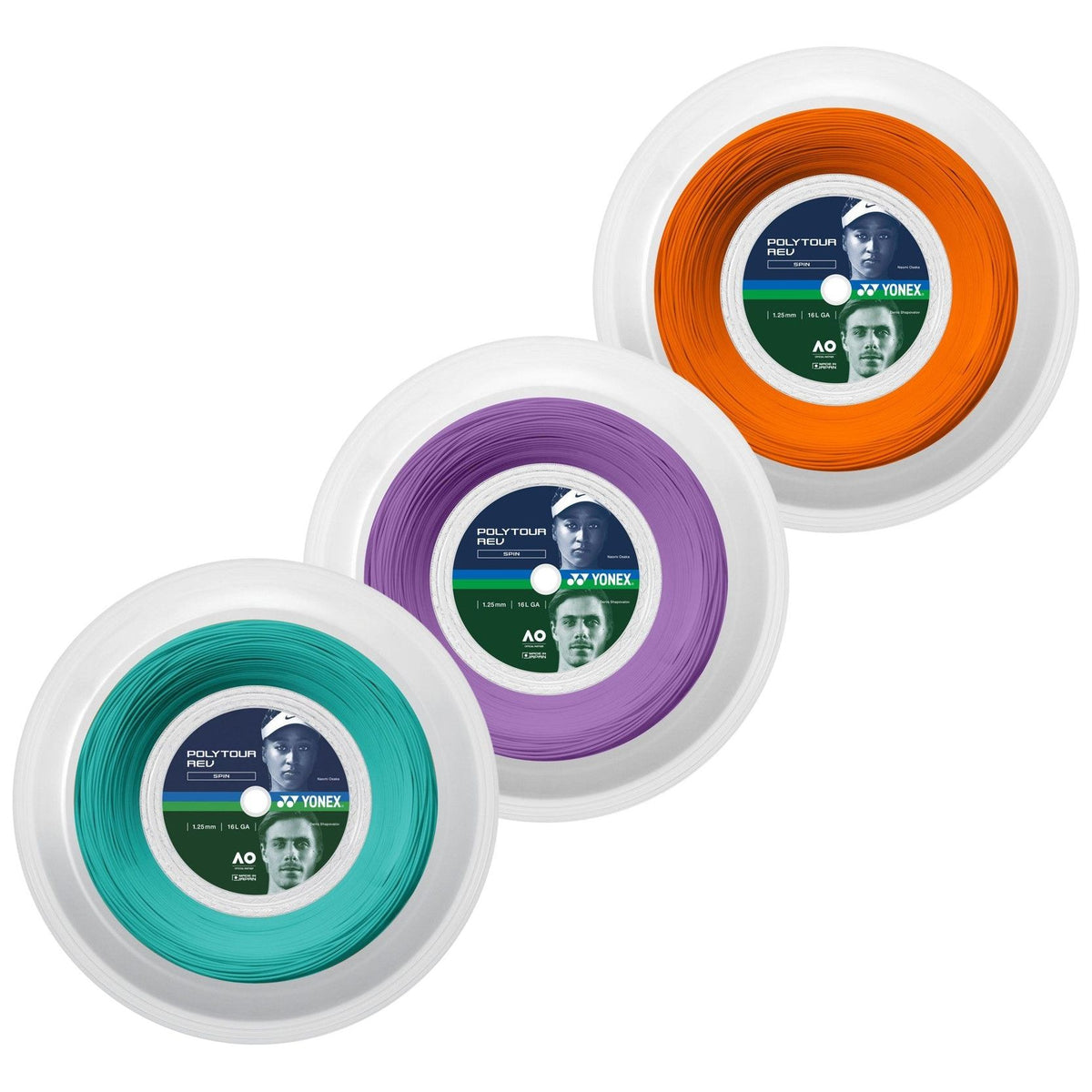 Yonex Poly Tour Rev String Reel - 16L - 1.25mm – Racquet World